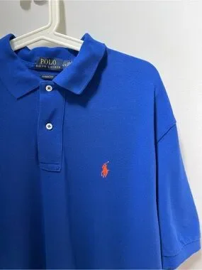 Polo Ralph Lauren | Shirts | Polo By Ralph Lauren Royal Blue Polo With ...